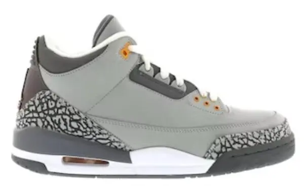 JORDAN 3 Retro Ls 'cool Grey - Silver