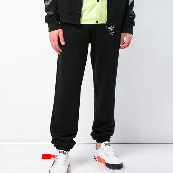 Off-White Cotton Tracksuit Bottoms