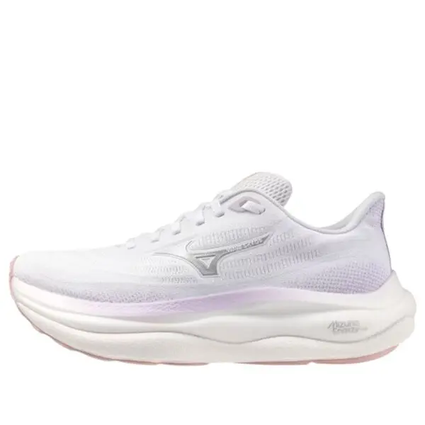 Mizuno Wave Sky Athletic Sneakers - White/silver/orchid Petal