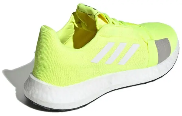 Adidas Senseboost Go 'solar Grey' Athletic Sneakers - Yellow