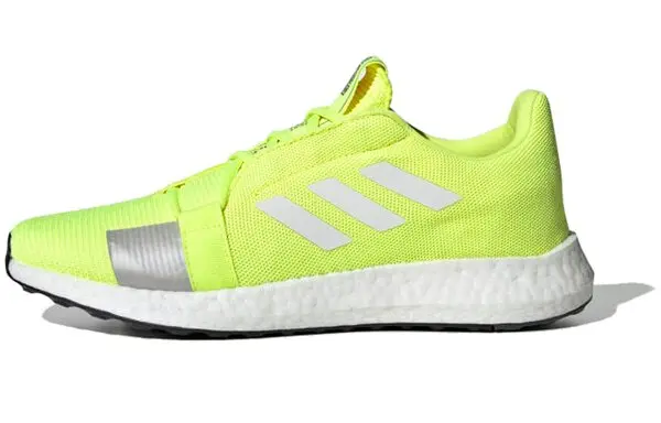 Adidas Senseboost Go 'solar Grey' Athletic Sneakers - Yellow