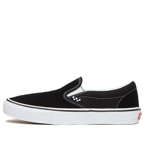 VANS Skate Slip-on Sneakers - Black/white
