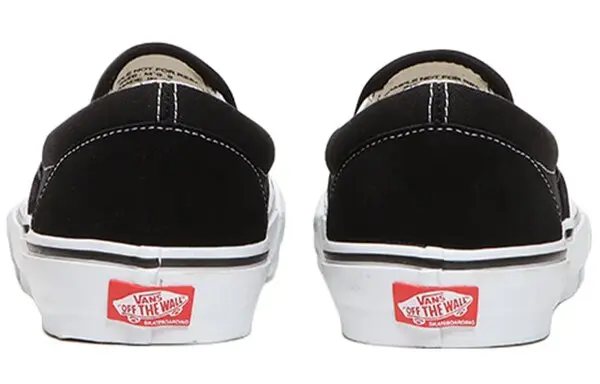 VANS Skate Slip-on Sneakers - Black/white