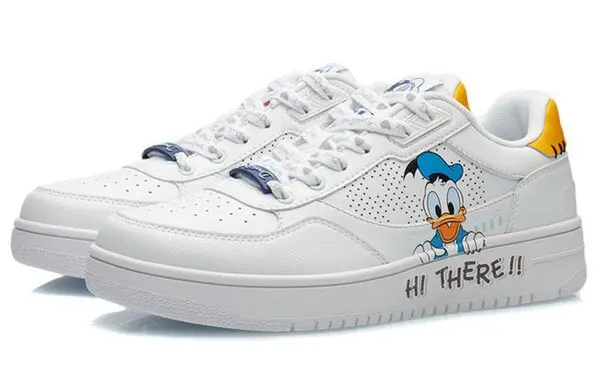 LI-NING Classic Skateboarding X Disney Donald Duck Low Top Sneakers