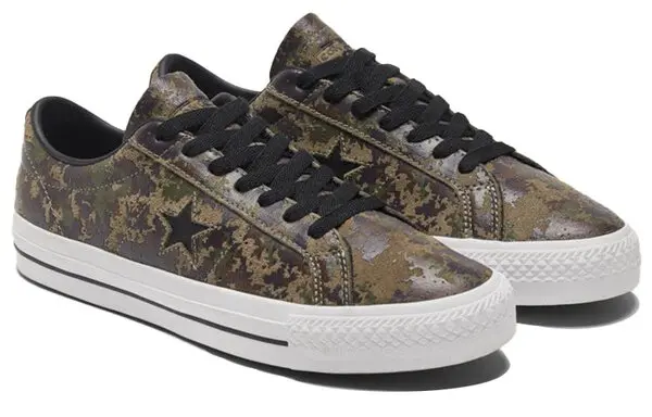 CONVERSE One Star Pro Low 'digi Camo - Brown/green
