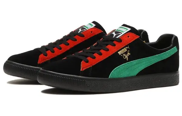 PUMA Clyde Mij Rc Gs Sneakers - Black/green