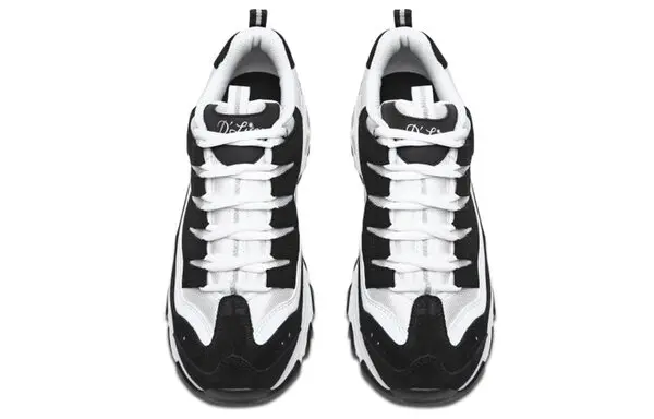 Sketchers D'lites 1.0 Athletic Sneakers - White/black