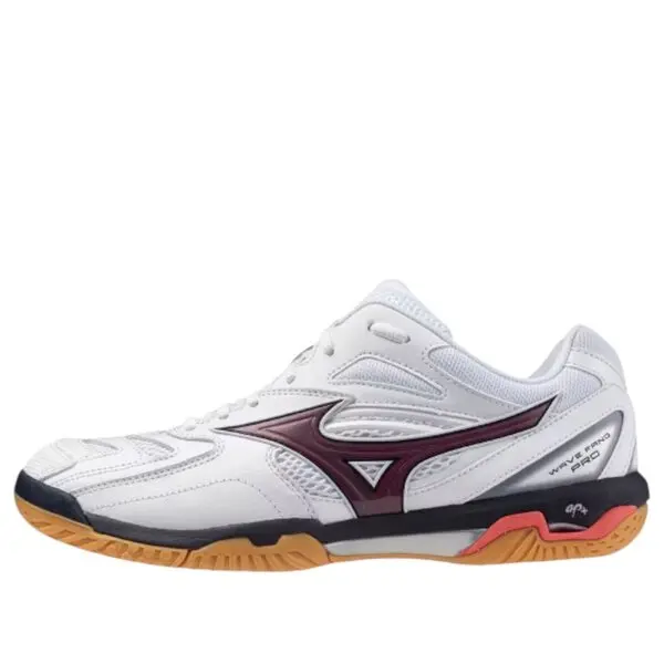 Mizuno Wave Fang Pro Athletic Sneakers - White/black/red