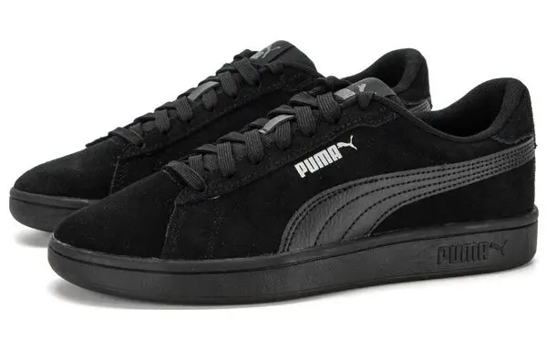 PUMA Smash 3.0 Sneakers - Black/silver