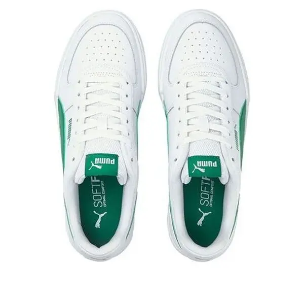 PUMA Caven Low Top Sneakers - White/green