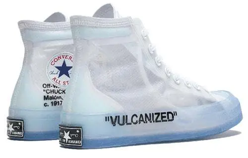 CONVERSE X Off-white Chuck 70 "the Ten" High Top Sneakers