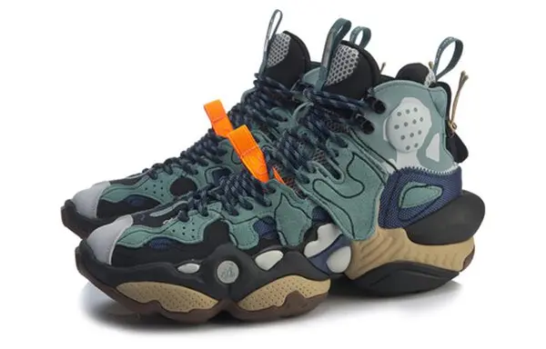 LI-NING Ace High "new York Fashion Week" Sneakers - Green