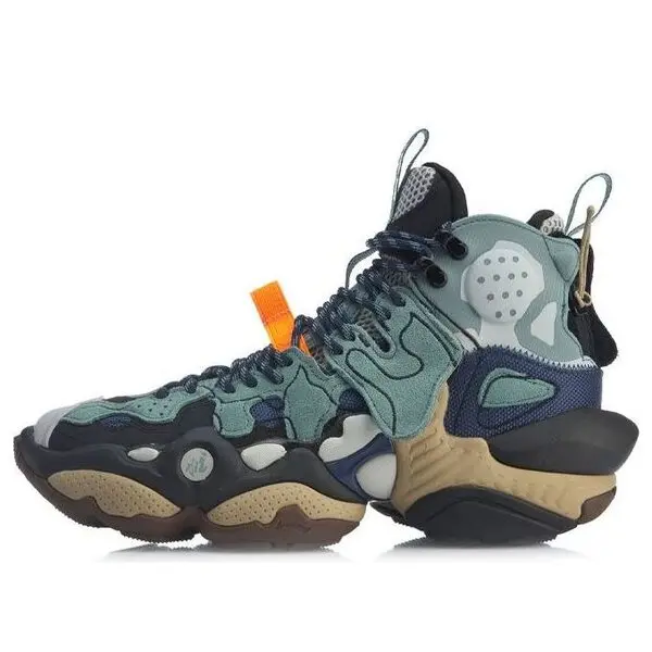 LI-NING Ace High "new York Fashion Week" Sneakers - Green