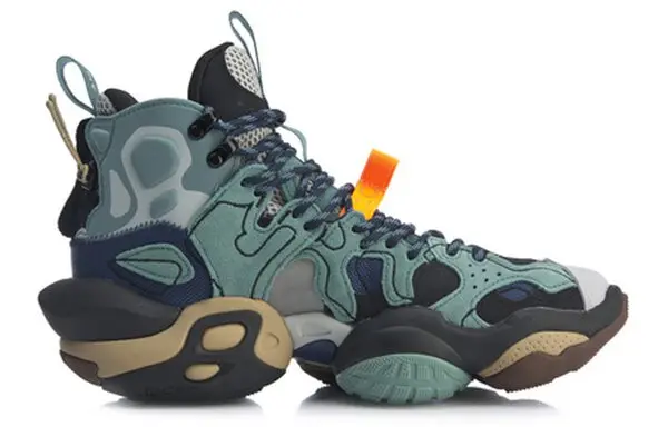 LI-NING Ace High "new York Fashion Week" Sneakers - Green