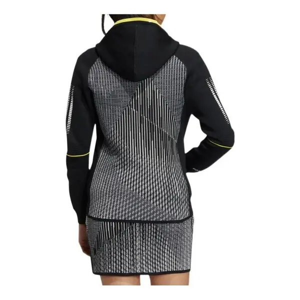 Adidas Primeknit Hooded Jacket - Black