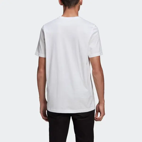 Adidas Originals Classics Trefoil Tee Solar Orange - White