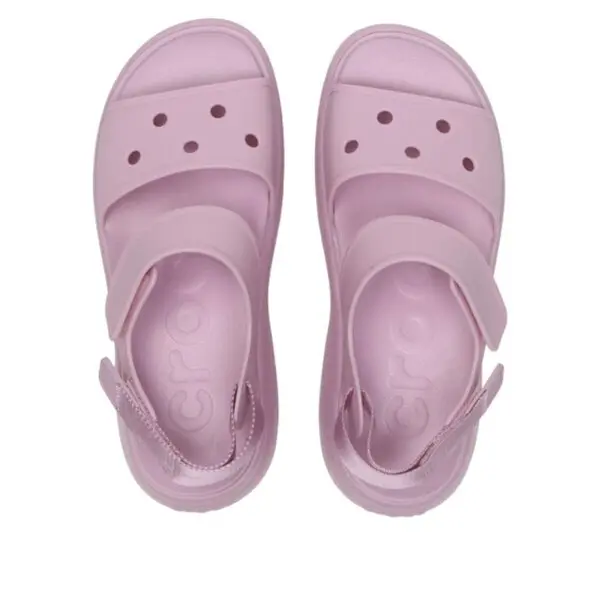 CROCS Soho Y-strap Platform Sandals - Hydrangea/pink