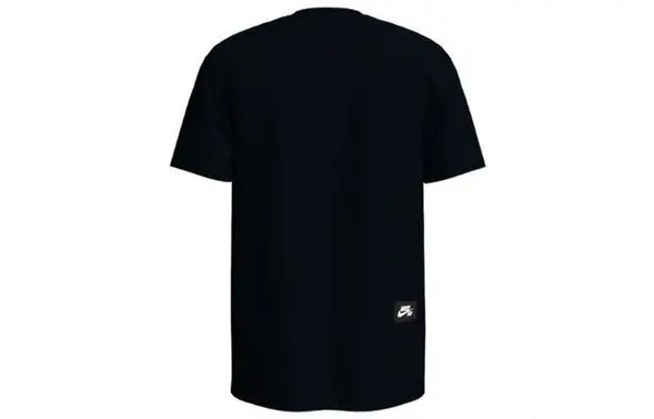 Nike Skateboard Animal Embroidered Short Sleeve T-shirt - Black
