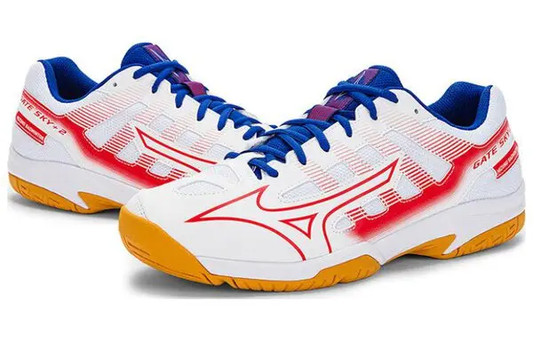 Mizuno Gate Sky Plus Ii Sneakers - White/blue/orange