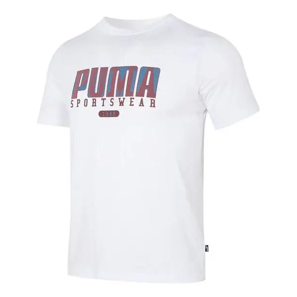 PUMA Sportswear Graphics Tee - White