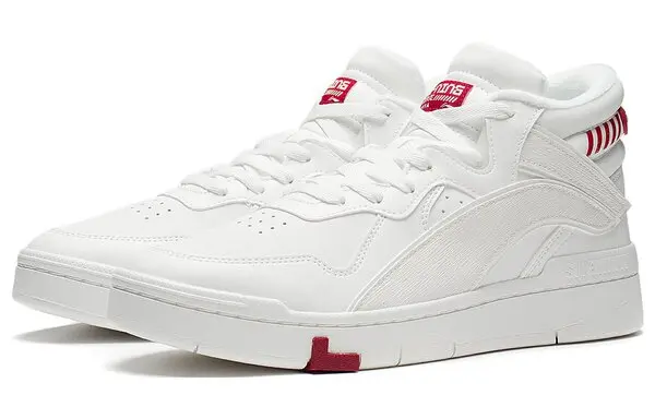 LI-NING Superwave Mid Sneakers - White/red