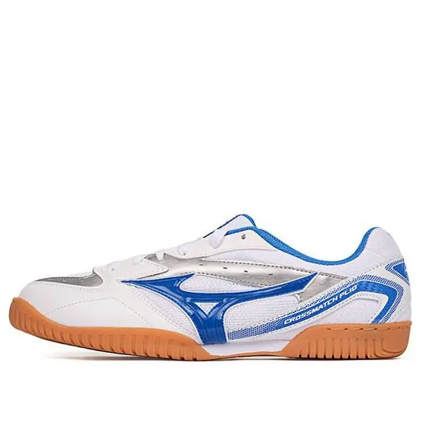 Mizuno Crossmatch Plio Rx 3 Athletic Shoes - White/blue