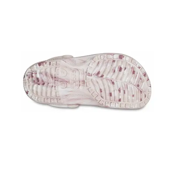 CROCS Classic Marbled Clogs - White/pink