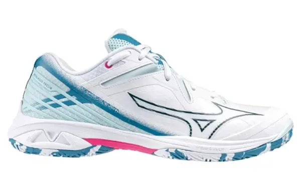 Mizuno Wave Claw 3 Wide Sneakers - White/blue