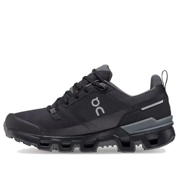 On Cloudwander Waterproof Sneakers - Black/eclipse