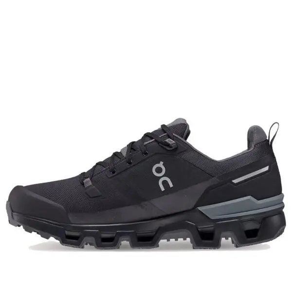 On Cloudwander Waterproof Sneakers - Black/eclipse