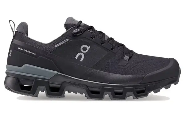 On Cloudwander Waterproof Sneakers - Black/eclipse