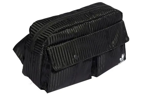 Adidas Waist Bag With Striped Texture