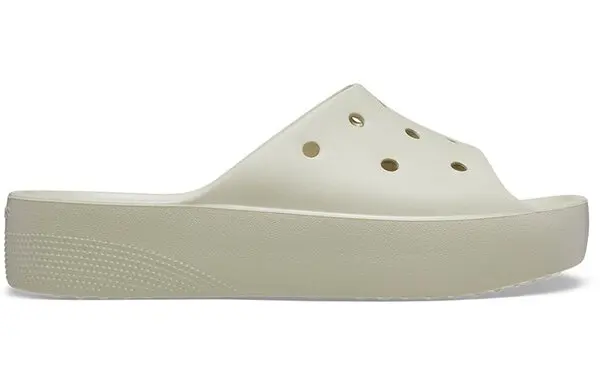 CROCS Classic Platform Slide - Neutrals