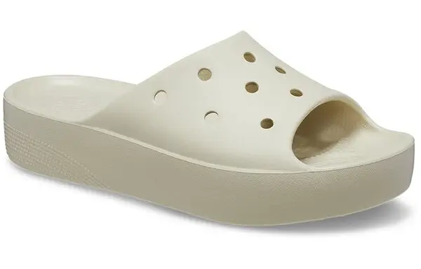 CROCS Classic Platform Slide - Neutrals