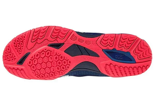 Mizuno Wave Medal Athletic Shoes - Blue/red