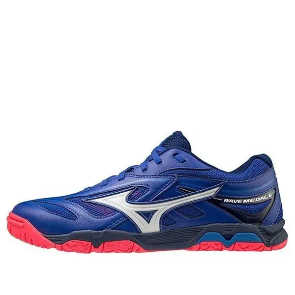 Mizuno Wave Medal Athletic Shoes - Blue/red