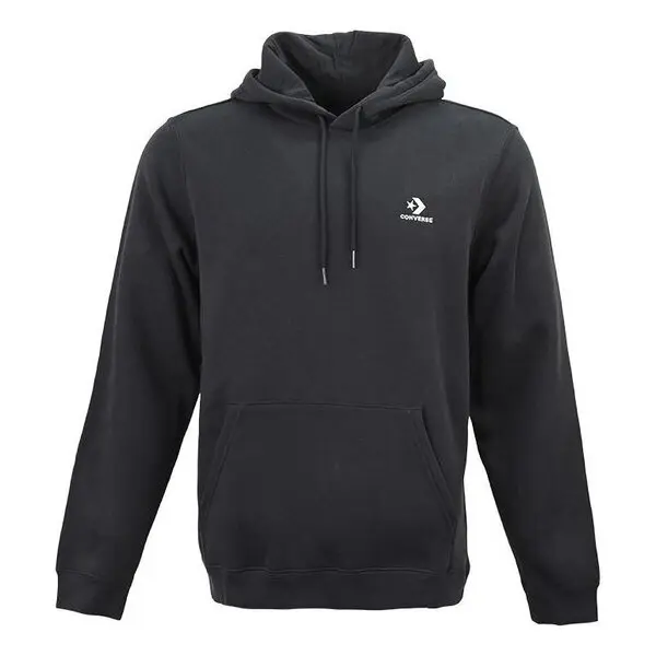 CONVERSE Embroidered Star Chevron Hoodie - Black