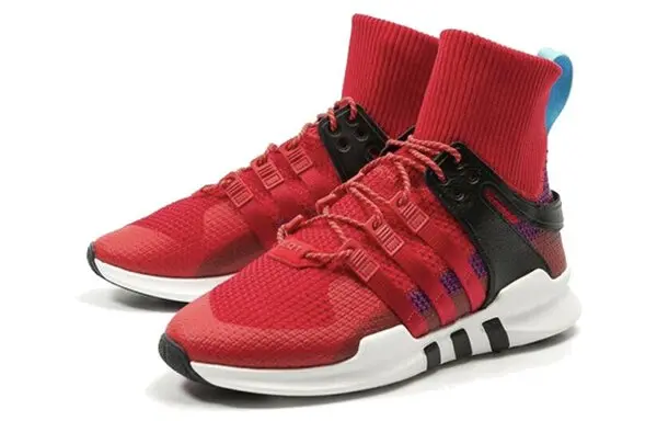 Adidas Eqt Support Adv Winter High Top Sneakers - Red