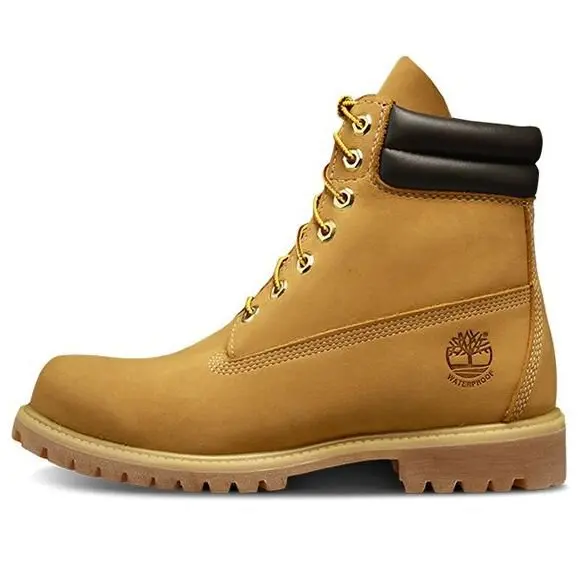 Timberland 6 Inch Classic Waterproof Boots - Yellow
