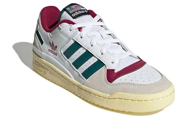 Adidas Forum Low Cl "white Legacy Teal" Sneakers