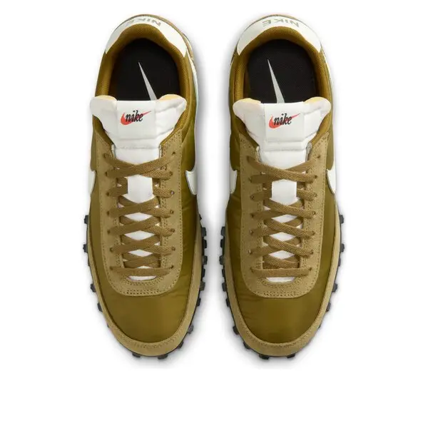 Nike Waffle Racer Sneakers - Olive Flak/coconut Milk/black