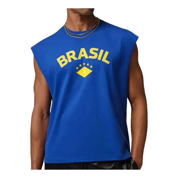 JORDAN 2026 Sleeveless Graphic T-shirt - Old Royal
