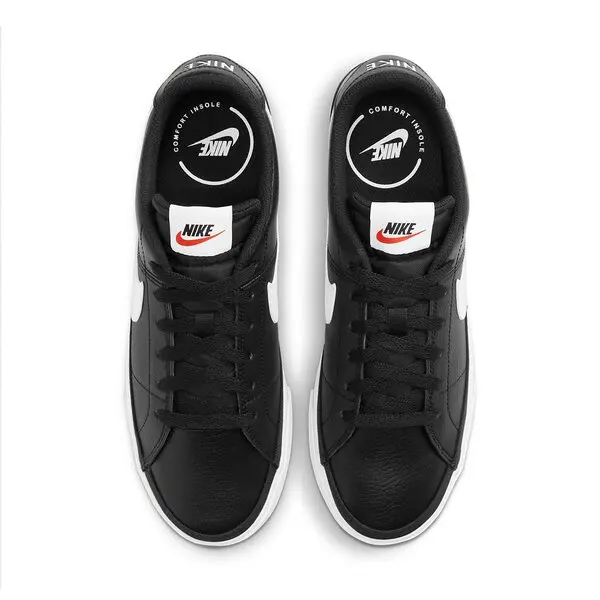 Nike Court Legacy Low Top Sneakers - Black