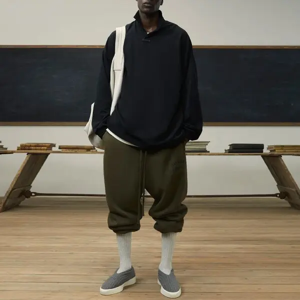 Fear Of God Fleece Sweatpant - Olive