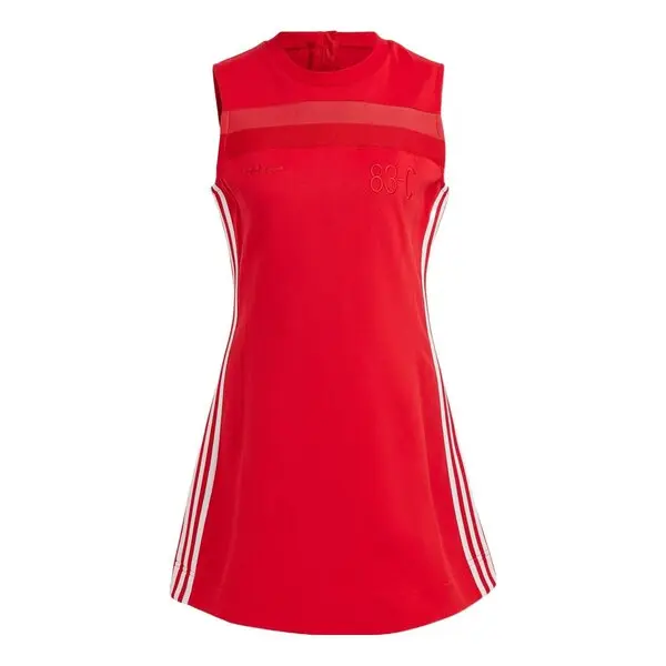 Adidas Blue Version 83-c Dress - Red