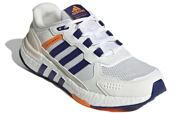 Adidas Equipment+ Low Top Sneakers - White/blue/orange