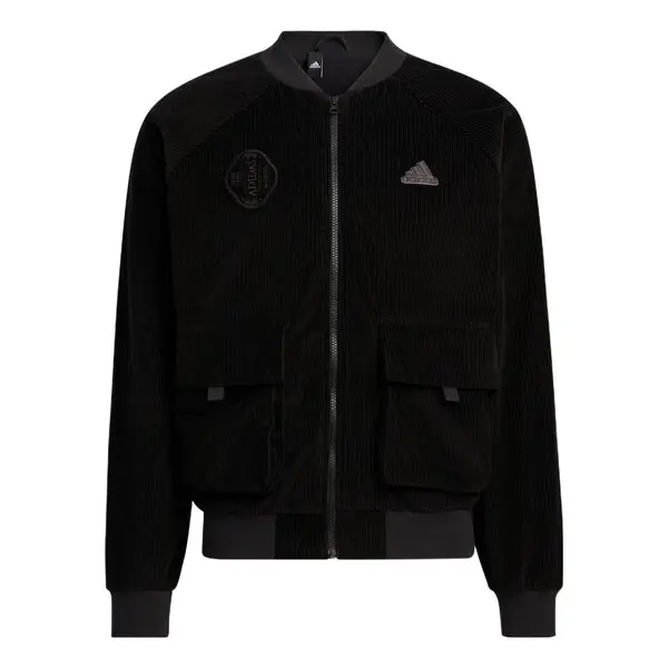 Adidas St Cord Woven Jacket - Black