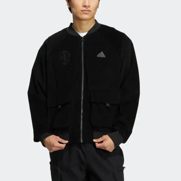 Adidas St Cord Woven Jacket - Black