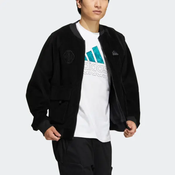Adidas St Cord Woven Jacket - Black