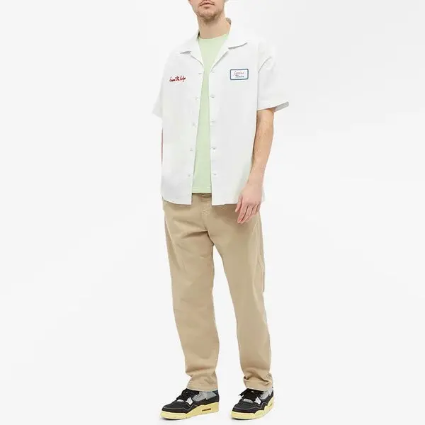 JORDAN X Union La Mechanic Shirt 'platinum - White